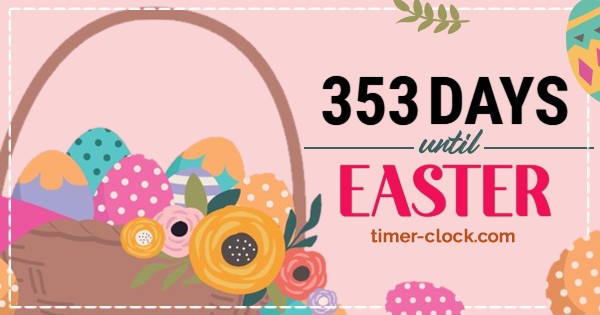COUNTDOWN TO EASTER DAY 2027
