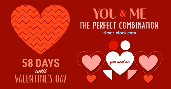 COUNTDOWN TO VALENTINE'S DAY 2023